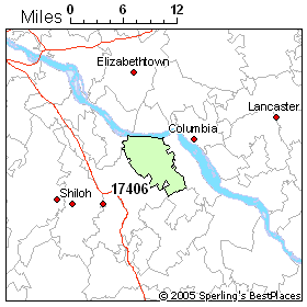 Rankings in Zip 17406 (York, PA)
