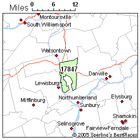 Best Place to Live in Milton (zip 17847), Pennsylvania