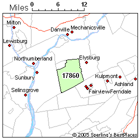 Zip 17860 (Paxinos, PA) Rankings