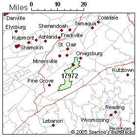 Zip 17972 (Schuylkill Haven, PA) Rankings