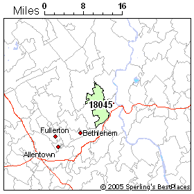 Zip 18045 (Easton, PA) Rankings