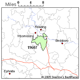 Zip 19607 (Reading, PA) Rankings