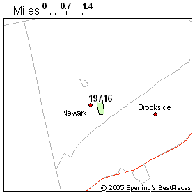 Newark Delaware Zip Code Map - Map