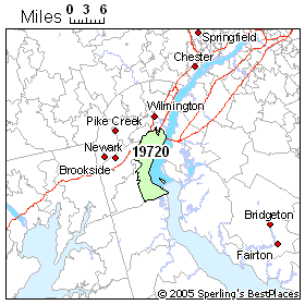 Rankings in Zip 19720 (New Castle, DE)