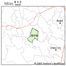 Manassas Va Zip Code Map - United States Map