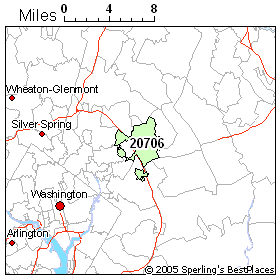 Zip 20706 (Seabrook, MD) Rankings