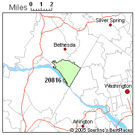 Zip 20816 (Bethesda, MD) Rankings