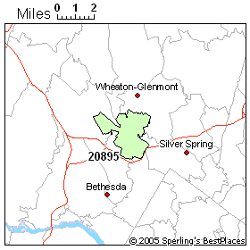 Zip 20895 (South Kensington, MD) Rankings
