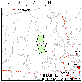 Rankings in Zip 21048 (Finksburg, MD)