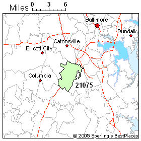 Zip 21075 (Elkridge, MD) Rankings