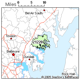 Zip 21220 (Middle River, MD) Rankings