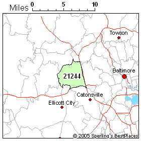 Zip 21244 (Milford Mill, MD) Rankings