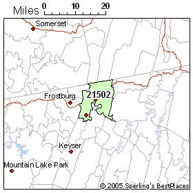 Zip 21502 (Cumberland, MD) Rankings