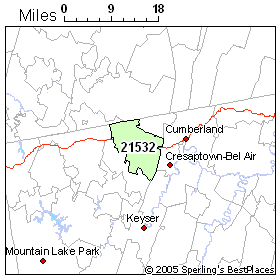 Zip 21532 (Frostburg, MD) Rankings