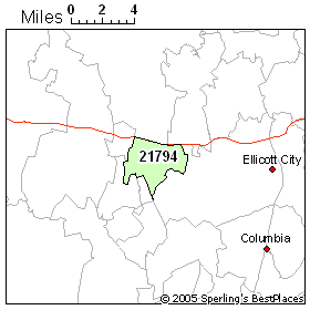 Zip 21794 (West Friendship, MD) Rankings