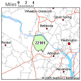 Zip 22101 (McLean, VA) Rankings