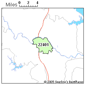 Zip 22401 (Fredericksburg, VA) Rankings