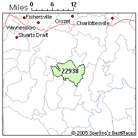 Rankings in Zip 22938 (Faber, VA)