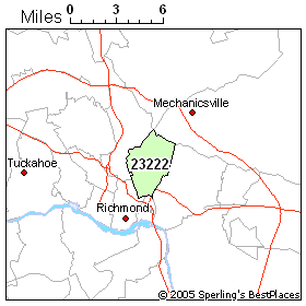 Zip 23222 (Richmond, VA) Rankings