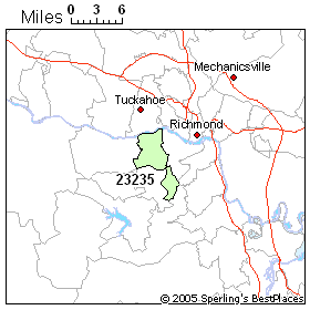 Rankings in Zip 23235 (Bon Air, VA)