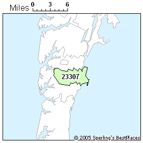 Zip 23307 (Birdsnest, VA) Rankings