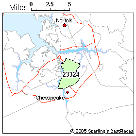 Zip Code Map Chesapeake Va - United States Map