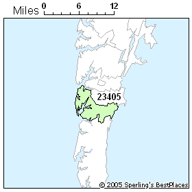 Zip 23405 (MacHipongo, VA) Rankings