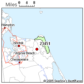 Zip 23451 (Virginia Beach, VA) Rankings