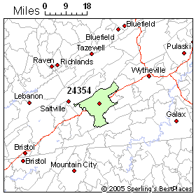 Zip 24354 (Marion, VA) Rankings