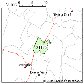 Zip 24435 (Fairfield, VA) Rankings