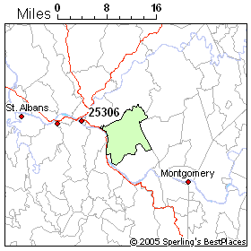 Charleston West Virginia Zip Code Map - United States Map