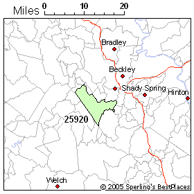 Zip 25920 (Slab Fork, WV) Rankings