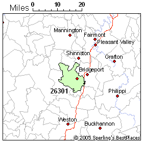 Zip 26301 (Clarksburg, WV) Rankings