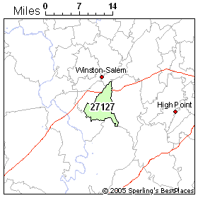 Zip 27127 (Winston-Salem, NC) Rankings