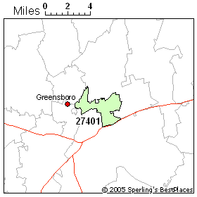Zip 27401 (Greensboro, NC) Rankings
