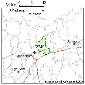 Zip 27405 (Greensboro, NC) Rankings