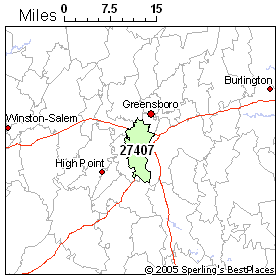 Zip 27407 (Greensboro, NC) Rankings