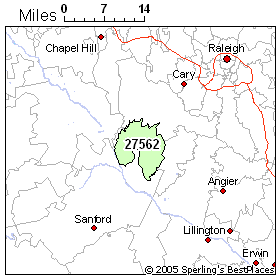 New Hill (zip 27562), North Carolina Religion