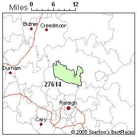 Zip 27614 (Raleigh, NC) Rankings