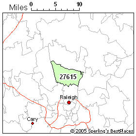 Zip 27615 (Raleigh, NC) Rankings