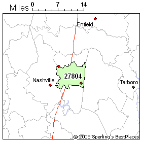 Zip 27804 (Rocky Mount, NC) Rankings