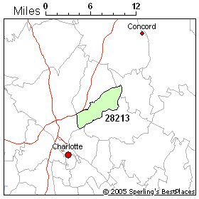 Zip 28213 (Charlotte, NC) Rankings