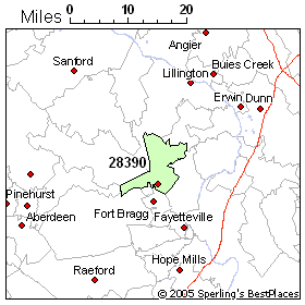 Zip 28390 (Spring Lake, NC) Rankings