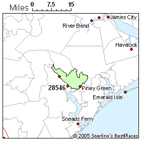 Zip 28546 (Jacksonville, NC) Rankings