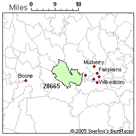 Zip 28665 (Purlear, NC) Rankings