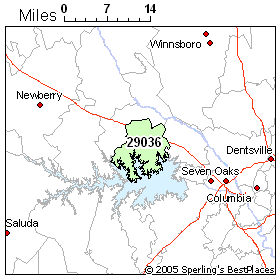 Zip 29036 (Chapin, SC) Rankings