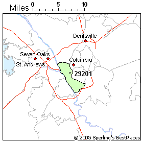 Best Place to Live in Columbia (zip 29201), South Carolina