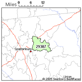 Zip 29307 (Spartanburg, SC) Rankings