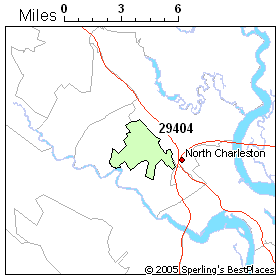 Zip 29404 (North Charleston, SC) Rankings