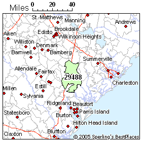 Zip 29488 (Walterboro, SC) Rankings